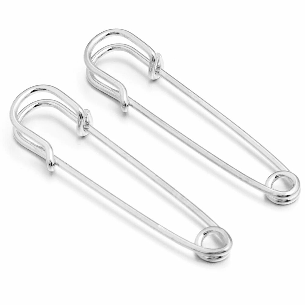 Золотые булавки Тиparts для рукоделия 50x12mm 10Pcs