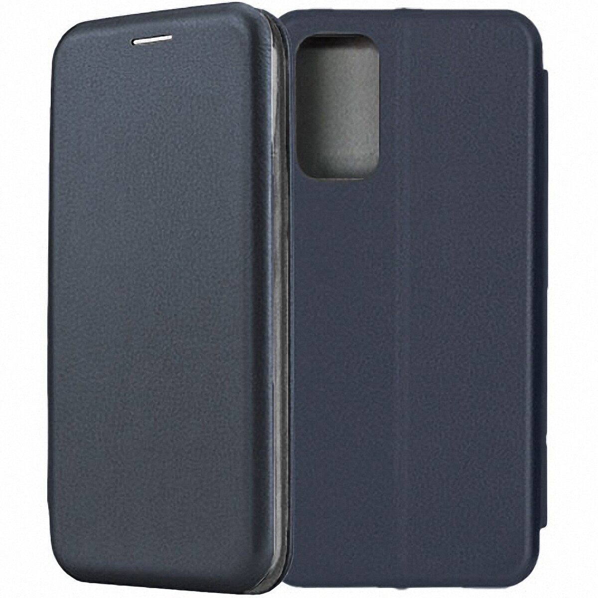 Чехол-книжка для Samsung Galaxy A13 A135 темно-синий / подставка, отделение для карт