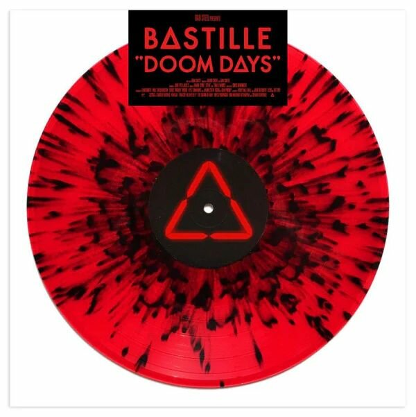 Виниловая пластинка Bastille - Doom Days, Limited Edition, Red/Black Splatter Пластинки, LP, Album New,