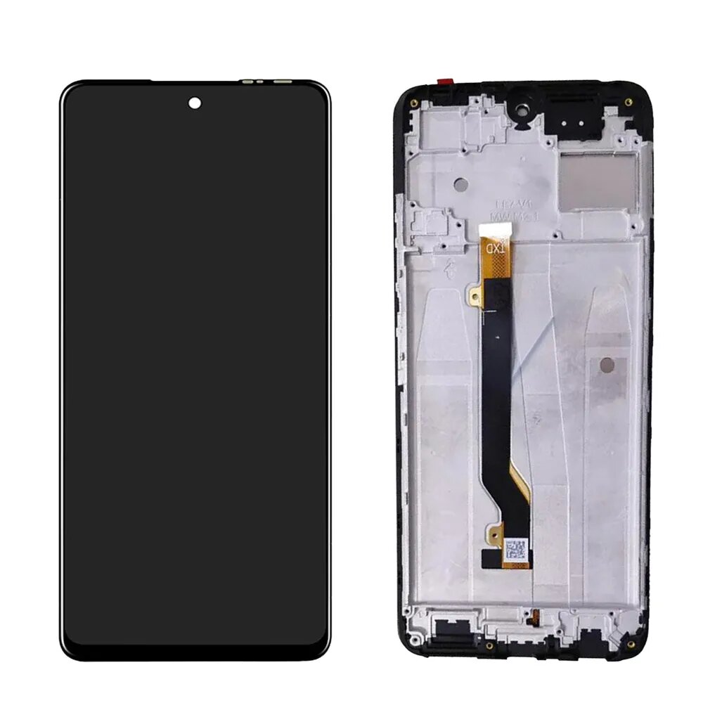 Дисплей(экран) для Tecno Pova 3 LF7n(текно пова 3) в сборе с тачскрином рамкой