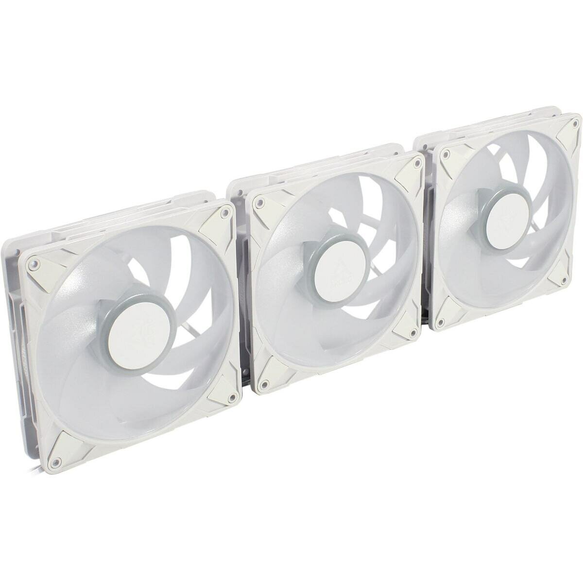 Arctic P14 Pro A-RGB White - 3 Pack (4пин, 140x140x27мм, 400-2500об/мин, уп 3 шт)