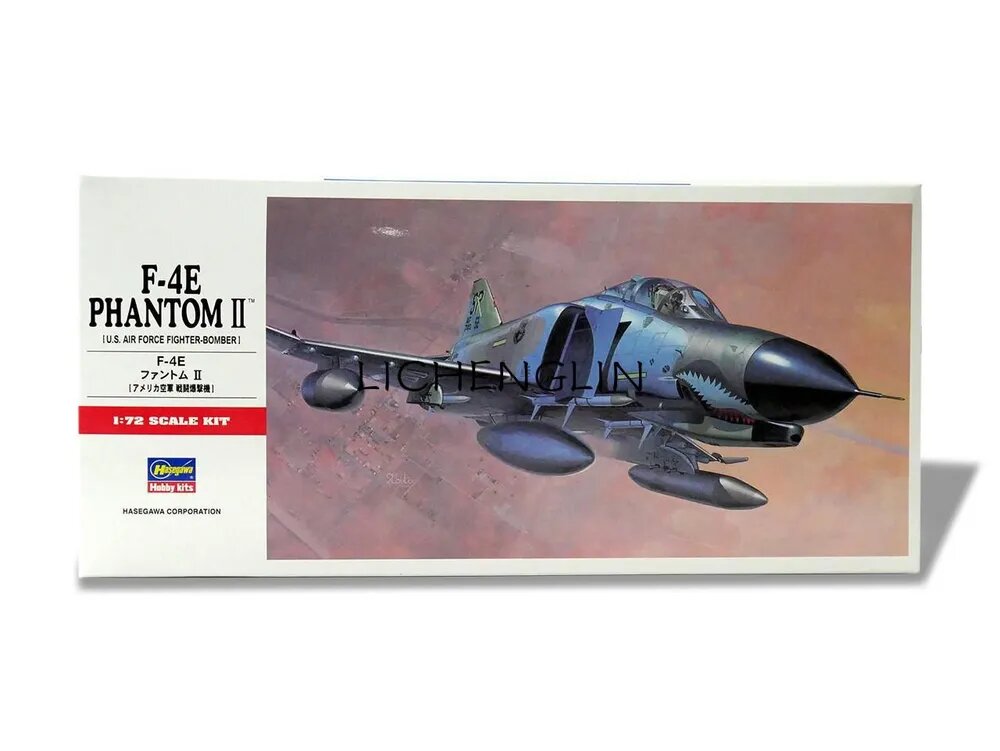 Hasegawa 00332 1/72 F-4E Phantom II Истребитель-бомбардировщик ВВС США