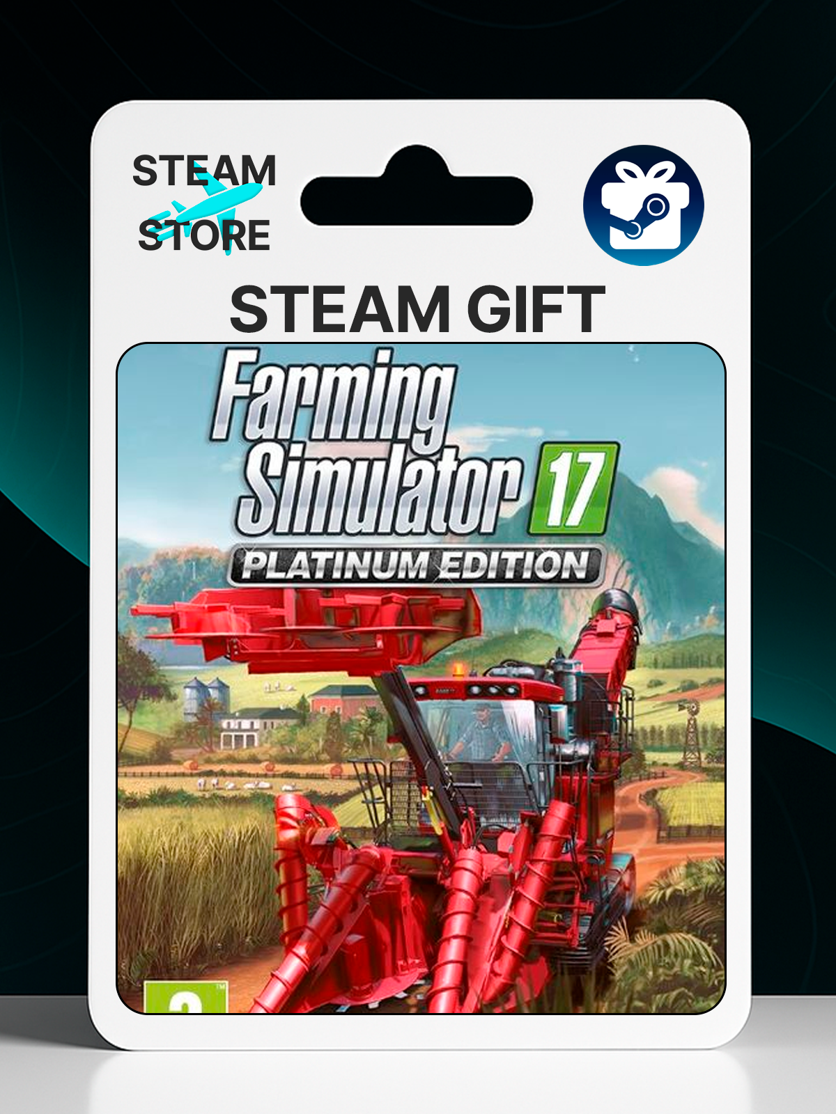 Игра Farming Simulator 17 | Steam Gift PC/ПК | регион Украины | Подарок Стим