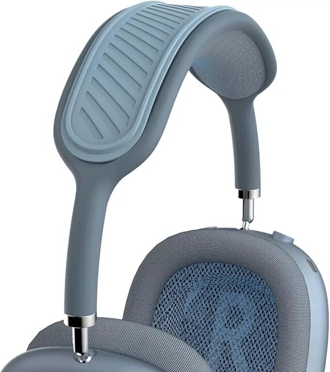 Чехол с повязкой на голову, подходит для наушников AirPods Max, моющийся гибкий силиконовый чехол-подушка, защитные чехлы для гарнитуры