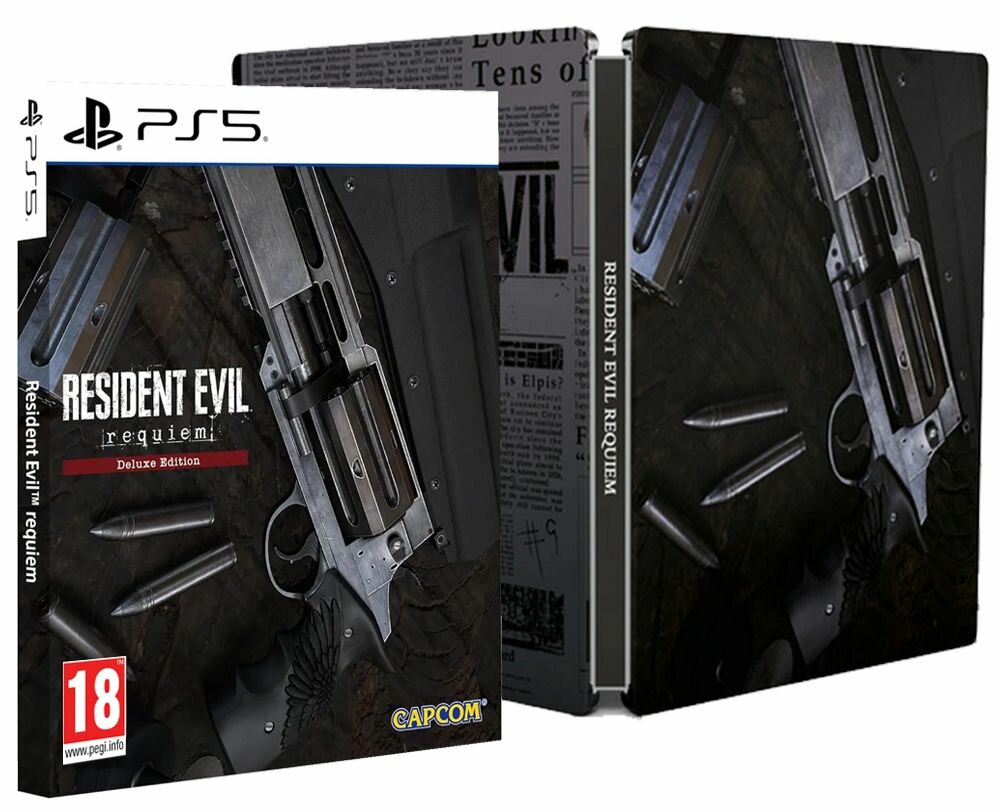 Resident Evil 9 Requiem Deluxe Edition (русская версия) PS5