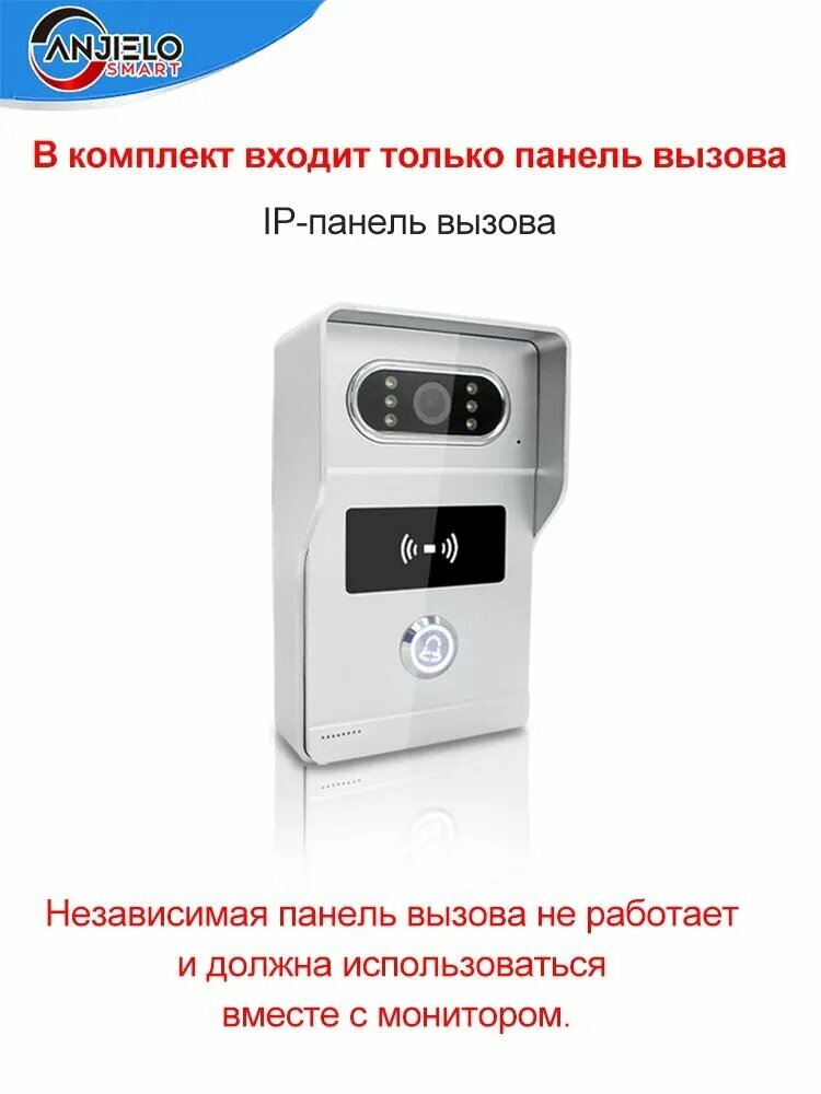Только панель вызова- IP-домофон ночное видение