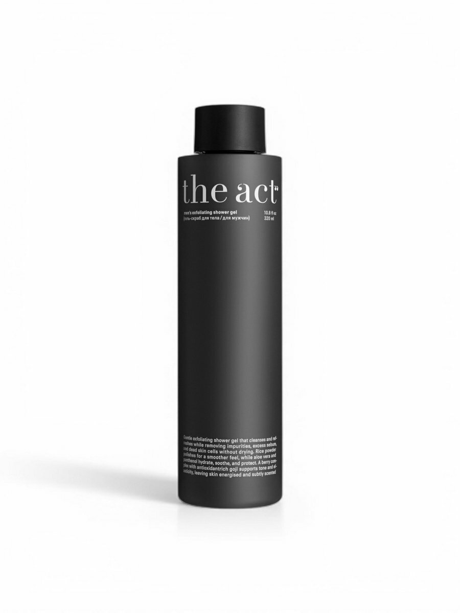 Гель-скраб для тела мужской, 320 мл, для кого: мужской, возраст: для взрослых