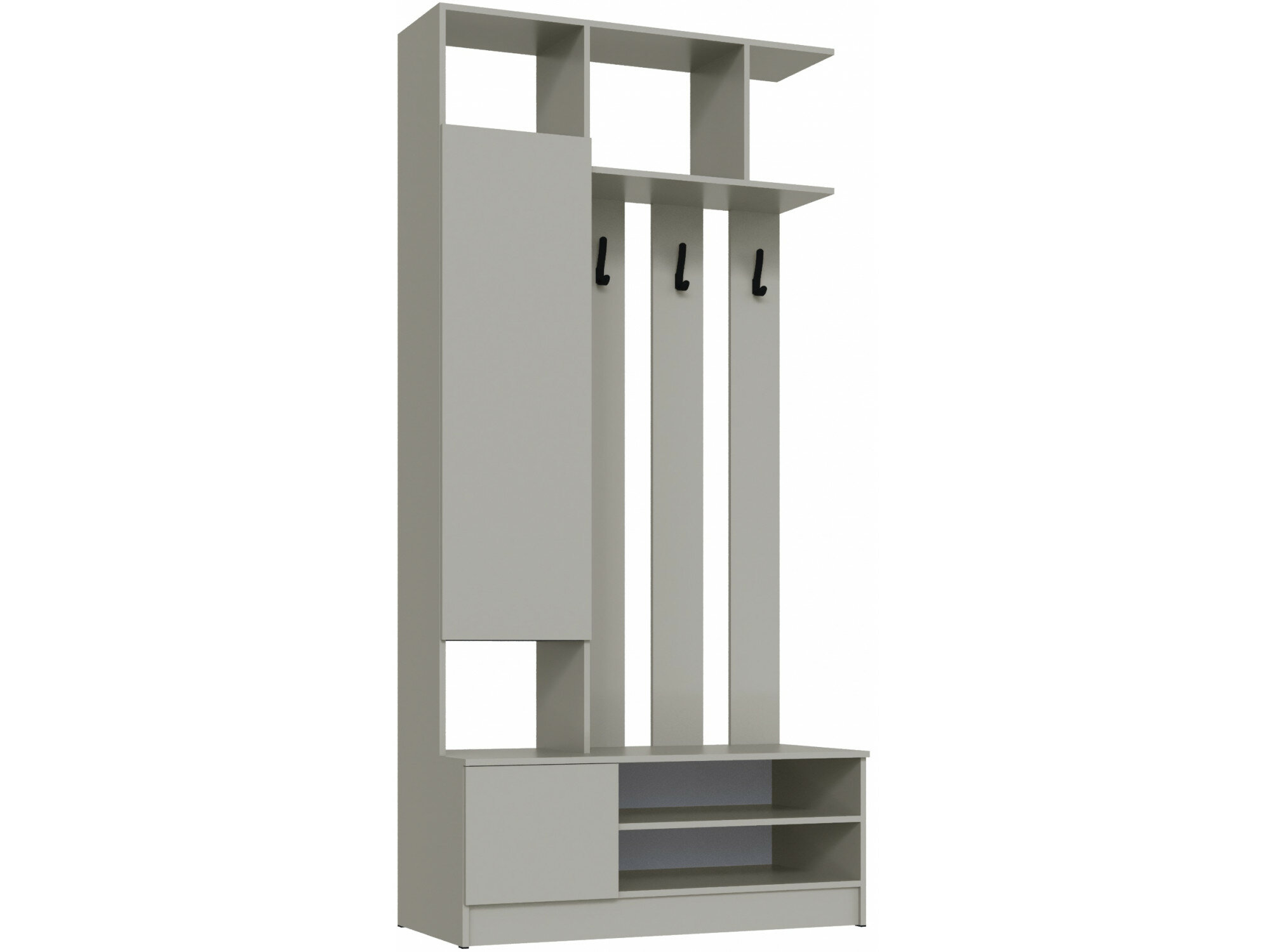 Центральная секция для прихожей (1,1), в современном стиле, Кашемир