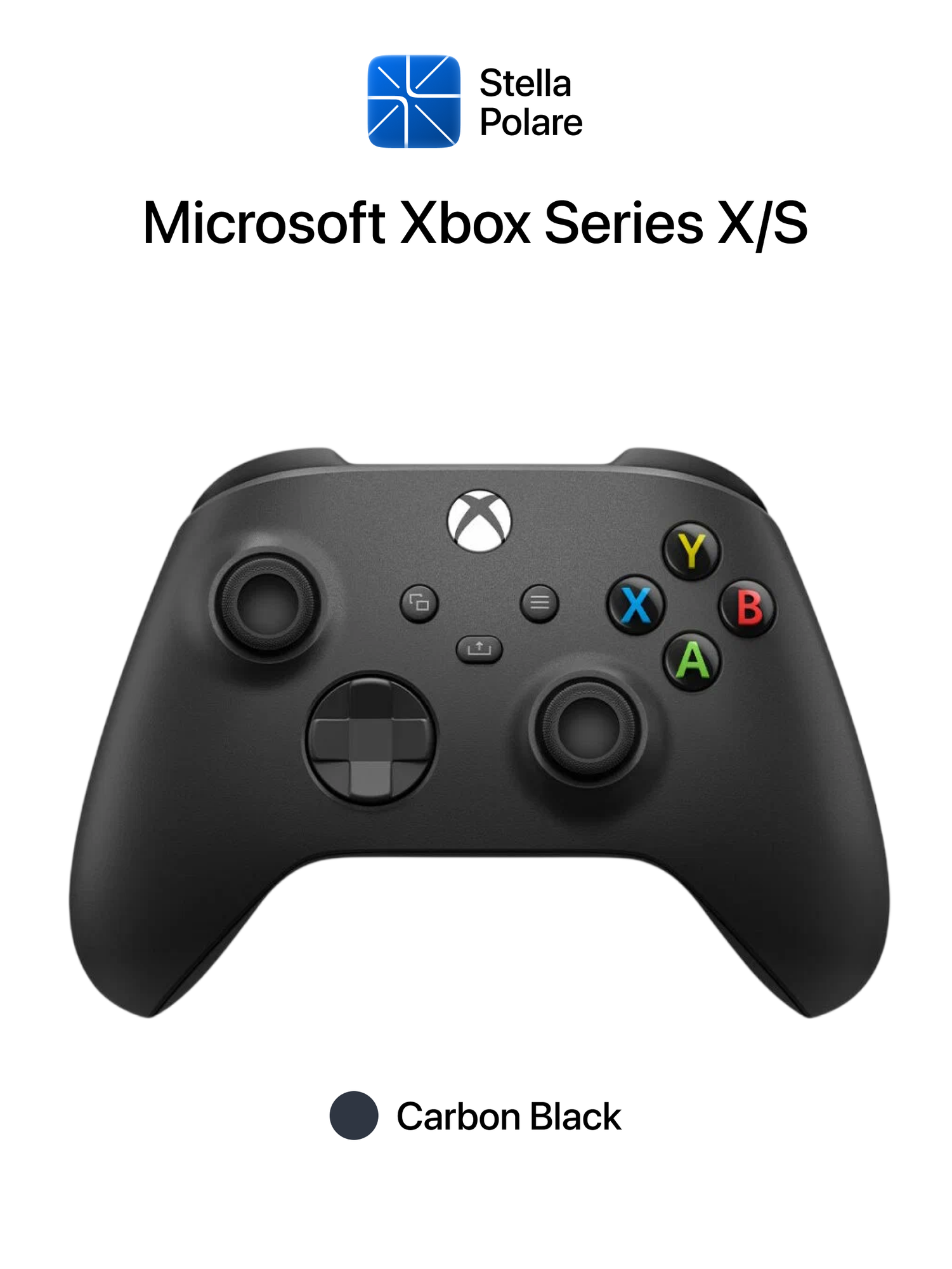 Беспроводной геймпад Xbox Series Wireless Controller Black (Carbon Black)