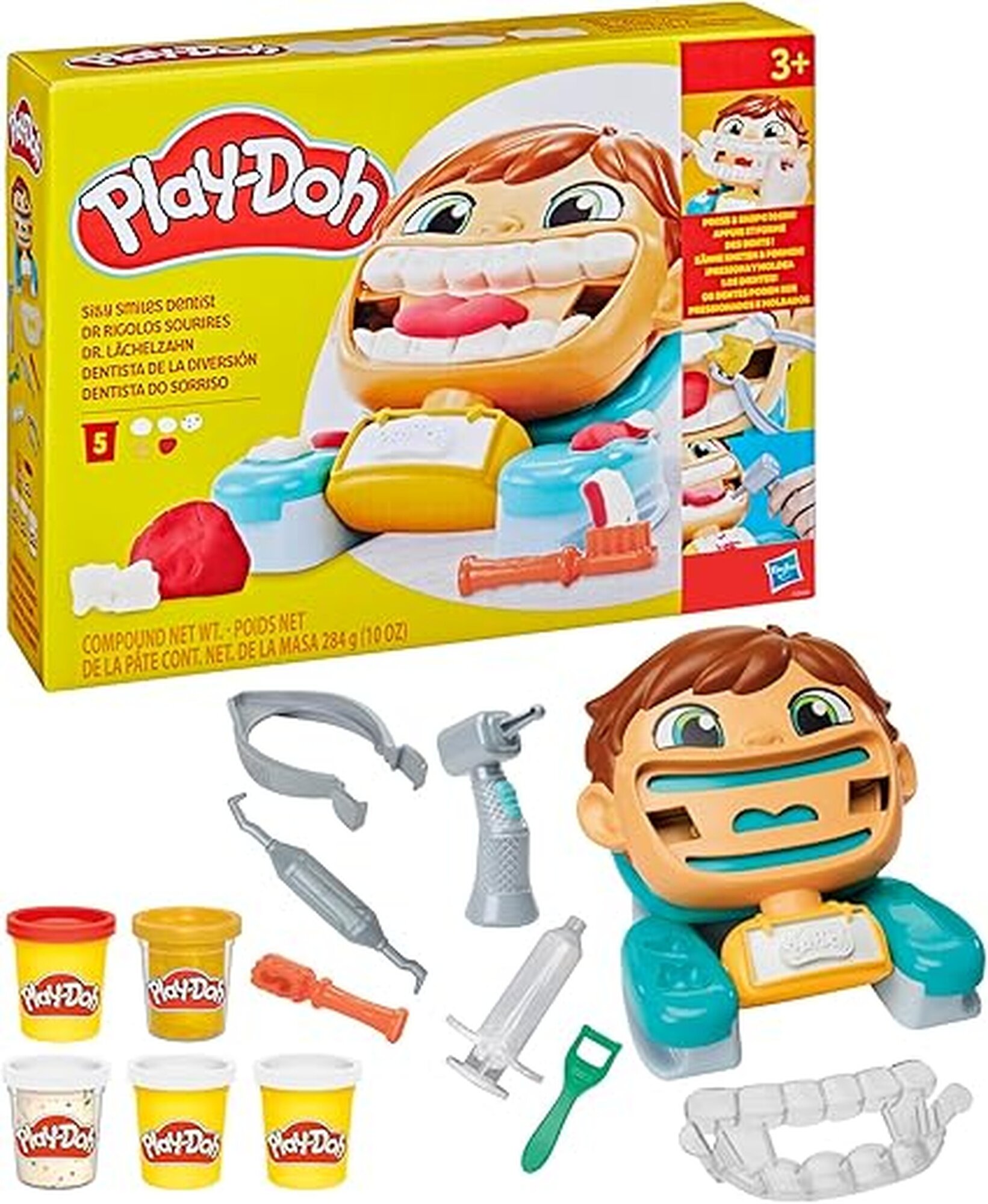 Игровой набор для лепки Play-Doh -"Улыбка стоматолога"- G0490