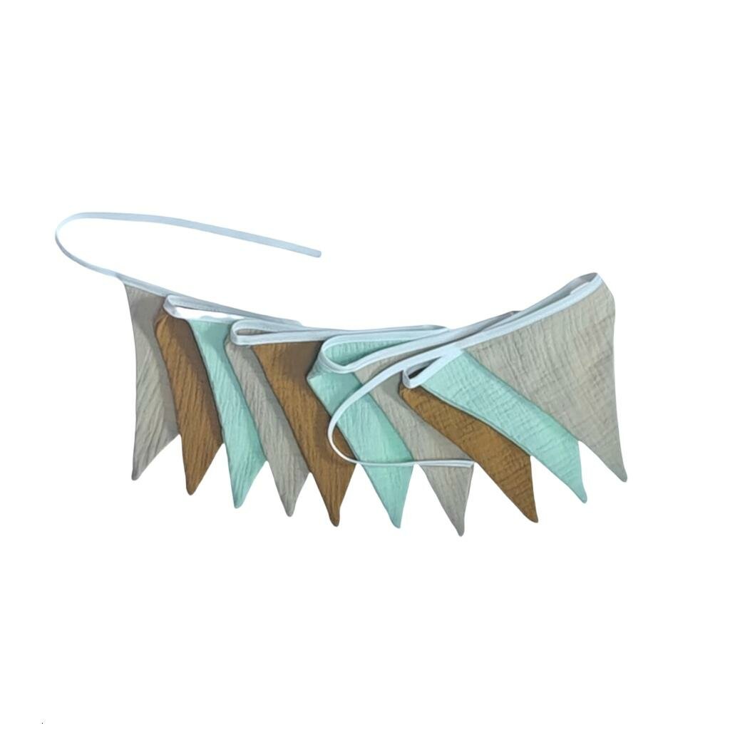 Треугольные флаги-гирлянды для детской, 4