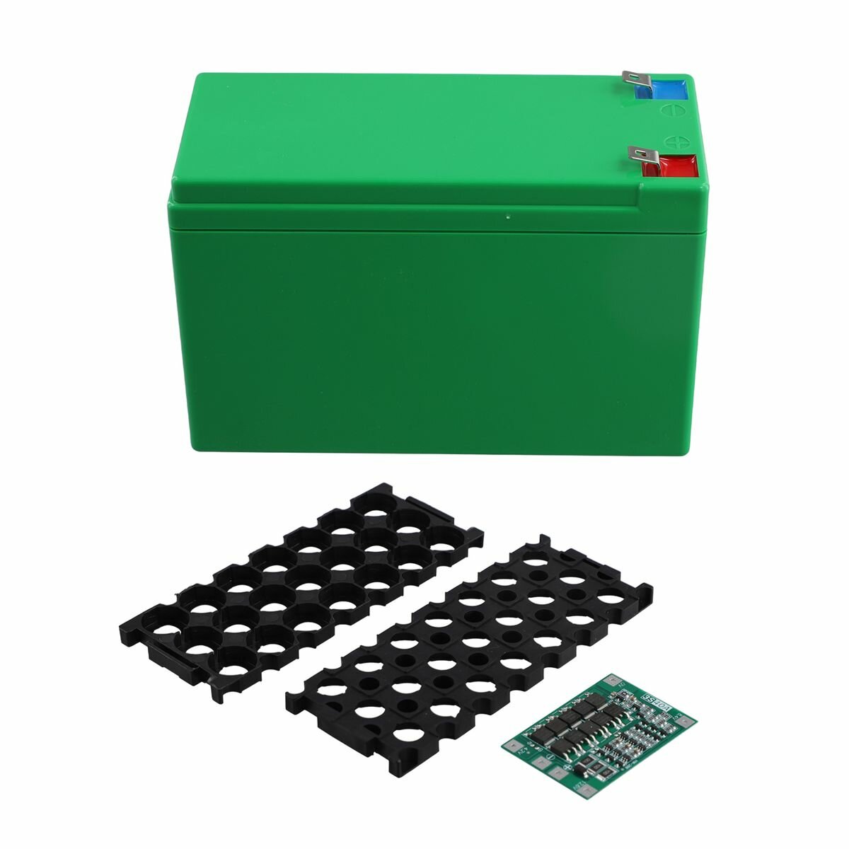 12 В литиевая батарея коробка для хранения 18650 DIY Packs Case 3S40A ABS Shell Holder-ROMIKY