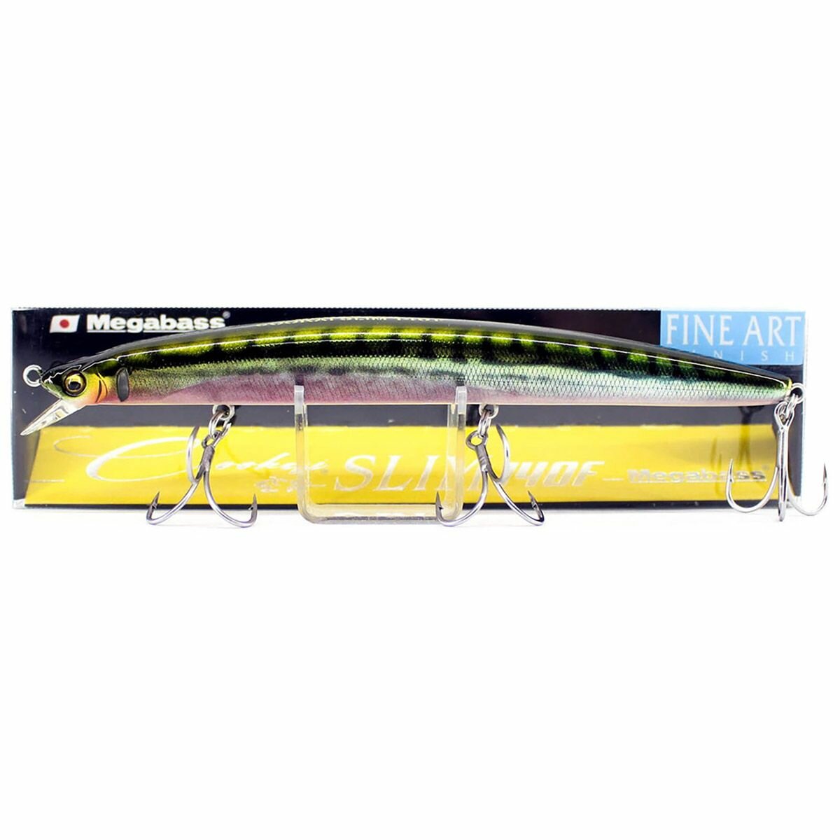 Воблер MEGABASS COOKAI SLIM 120F 12g цвет FA GREEN MACKEREL