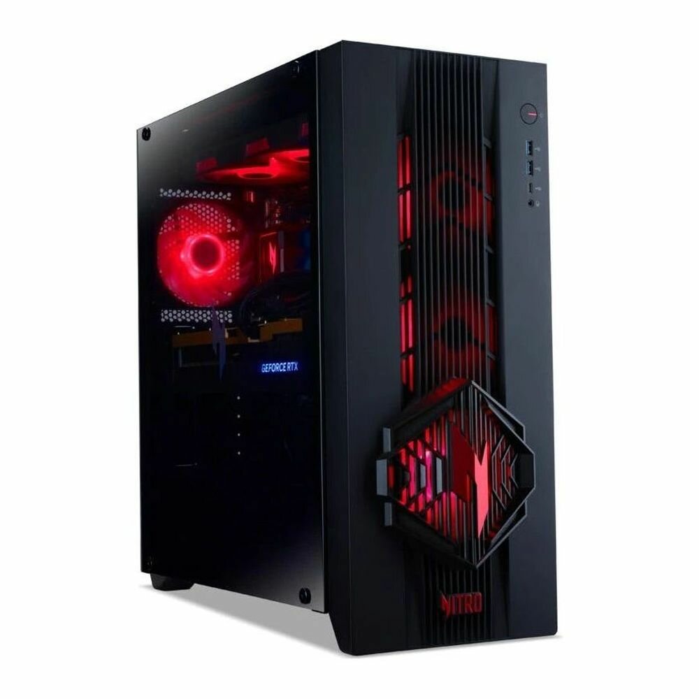 Настольный ПК Acer Nitro 70 N70X3D-100 AMD Ryzen 9 9900X3D/32Gb/SSD1Tb/RTX5070 12Gb/PSU 1200W/NoOS/Black (DG. E5ACD.009)