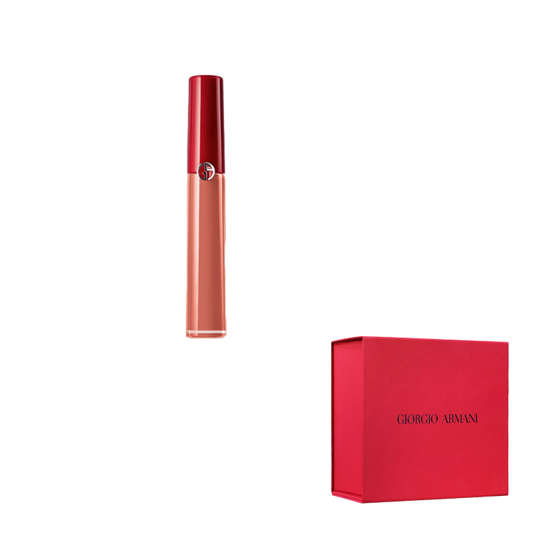 Жидкая помада женская GIORGIO ARMANI Classic Red Tube Exquisite Velvet Matte Liquid Lipstick 2025 Christmas Collection Soft Matte, оттенок #206 Clay Red Brown