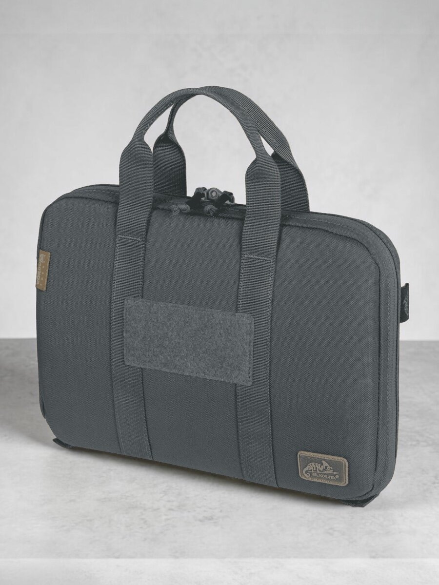 Тактическая сумка кейс для пистолета Helikon SINGLE PISTOL WALLET Shadow Grey