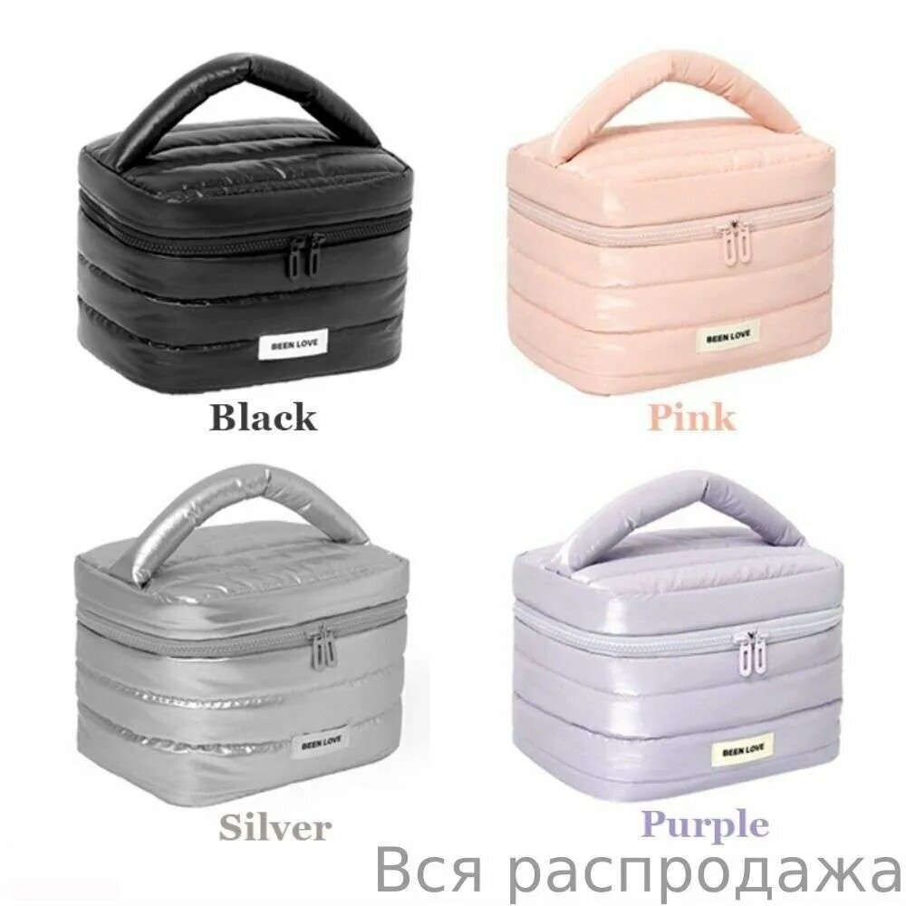 Косметичка , розовый, — фото 1