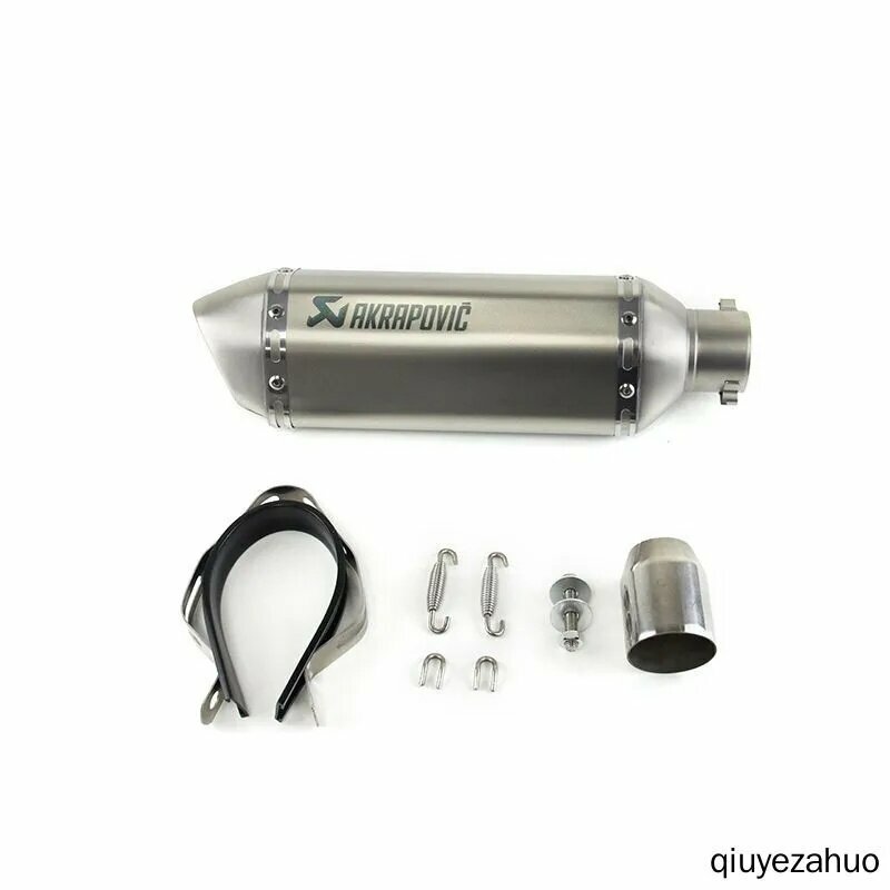 Глушитель на мотоцикл акрапович Akrapovic Gasoline длиной 370 мм