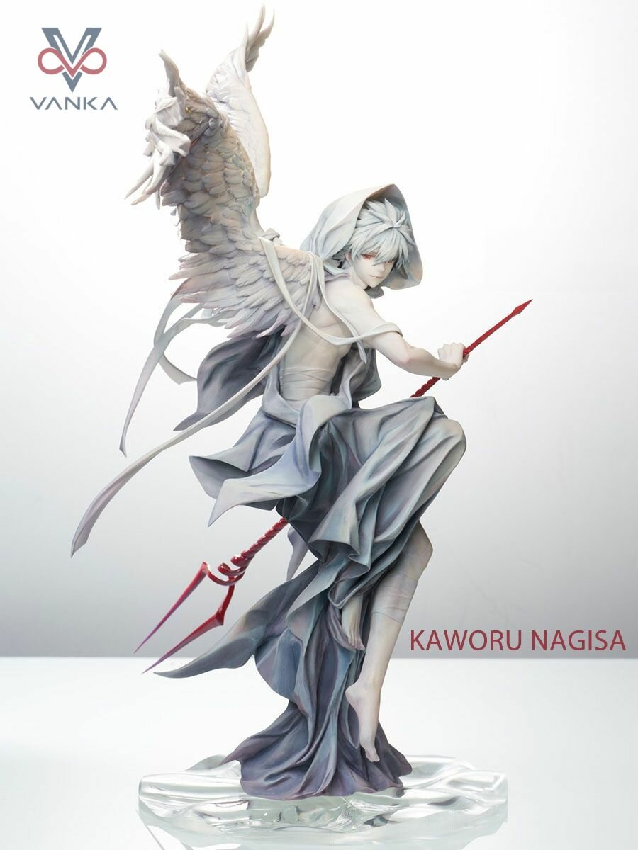 Аниме-фигурка EVA Kaworu Nagisa, 35 см, пластик, коллекционная, в подарок