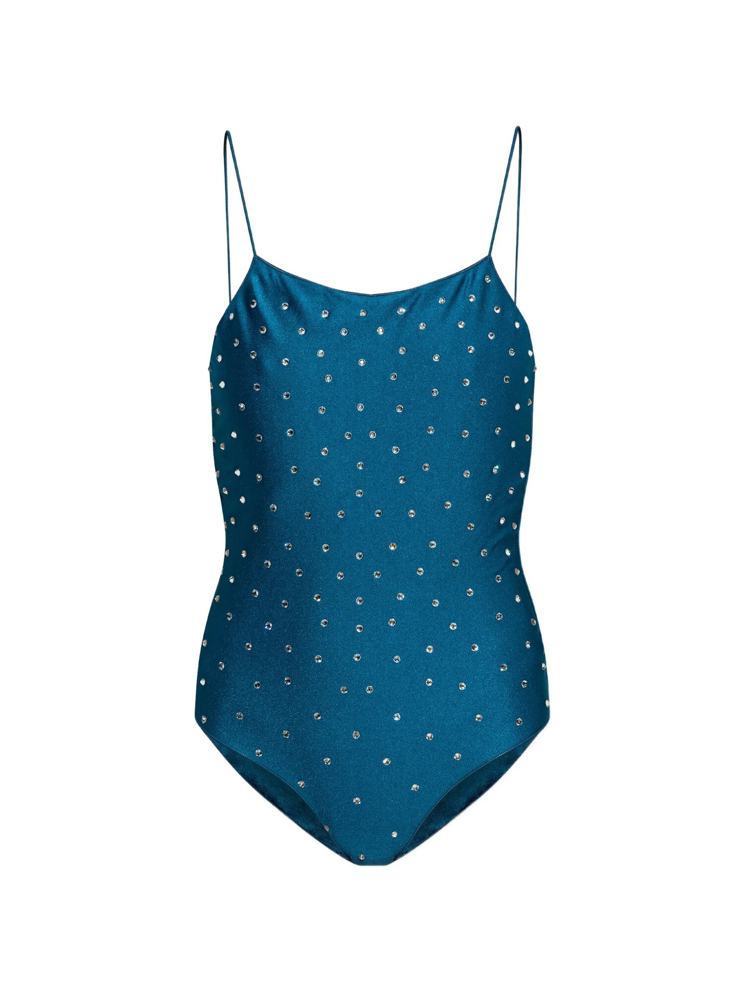Купальник Crystal-embellished one-piece swimsuit