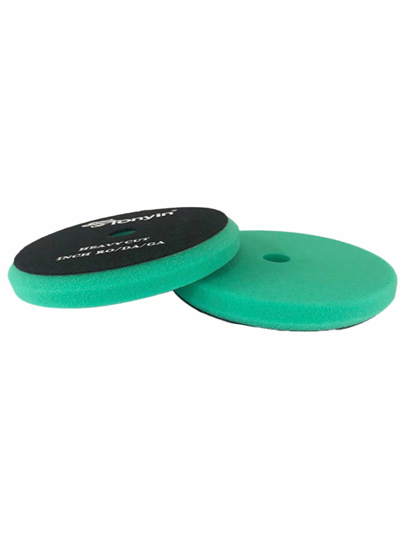 TP10B Поролоновый полировальник режущий PRO с отверстием 6 дм. HEAVY CUT PRO FOAM PADS TONYIN