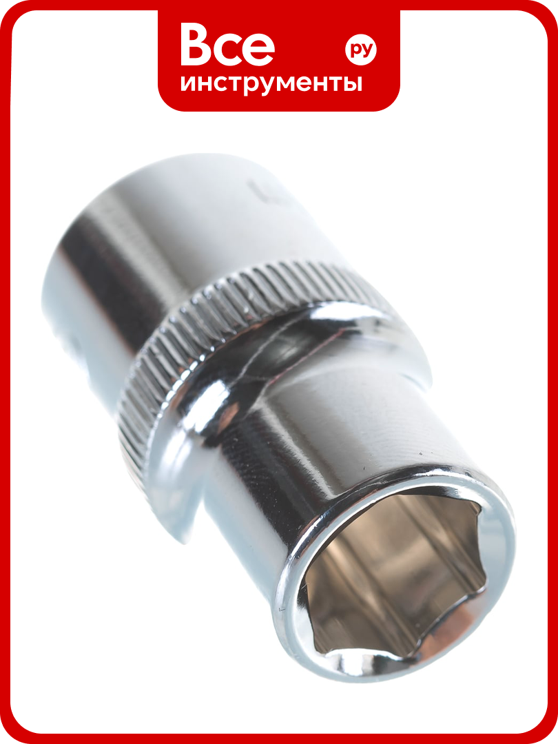 Головка шестигранная (12 мм; 1/2"; Cr-V) INTERTOOL ET-0012