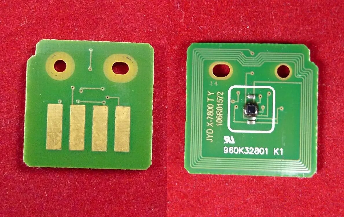 Чип Xerox Phaser 7800 (106R01572), 17.2K, желтый (yellow) {ELP-CH-XE7800-Y}