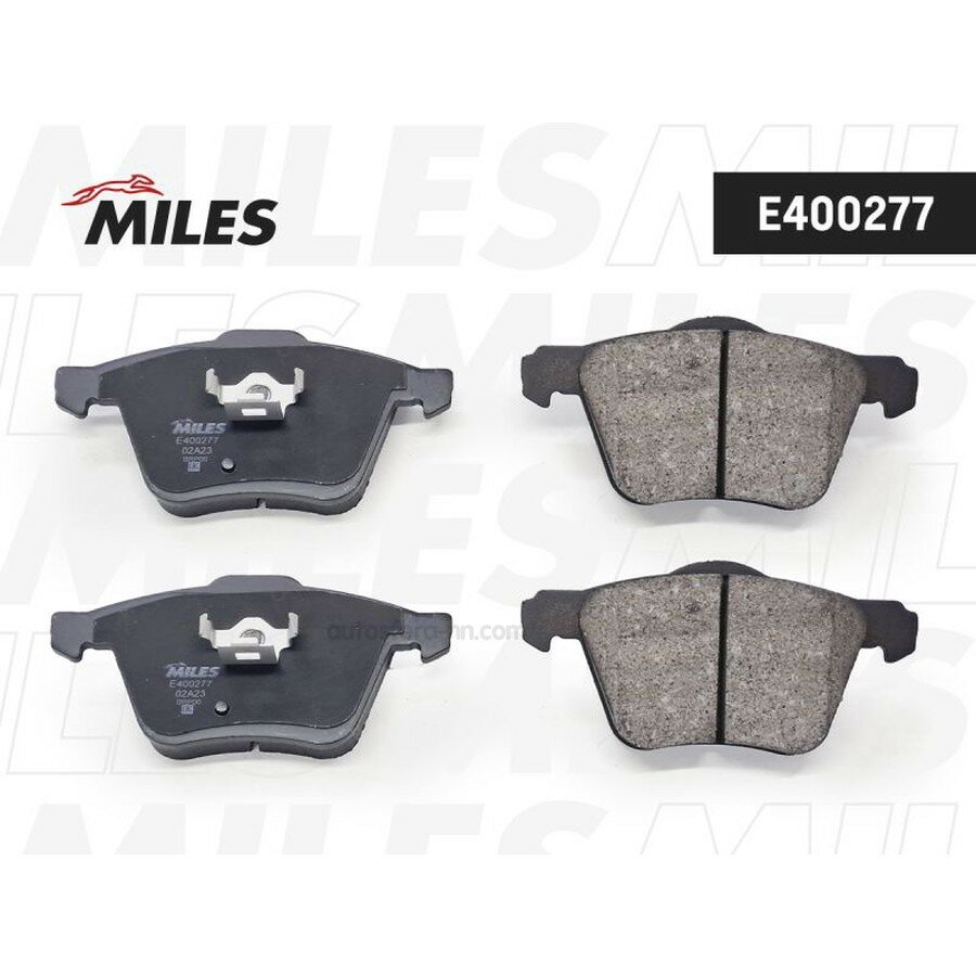 MILES E400277 Колодки тормозные VOLVO XC90 02- пер. LowMetallic