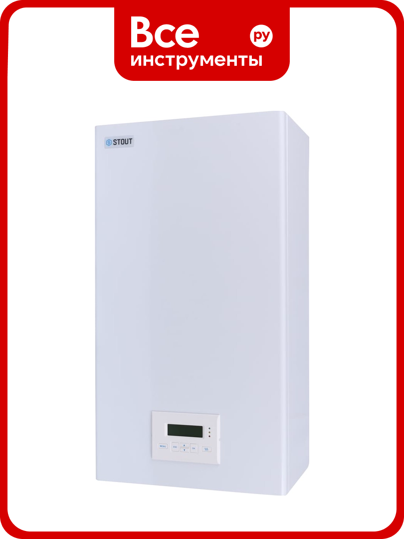 Котел электрический STOUT PLUS 18 кВт SEB-2201-000018 RG0091G8B0I9BA, защищенная