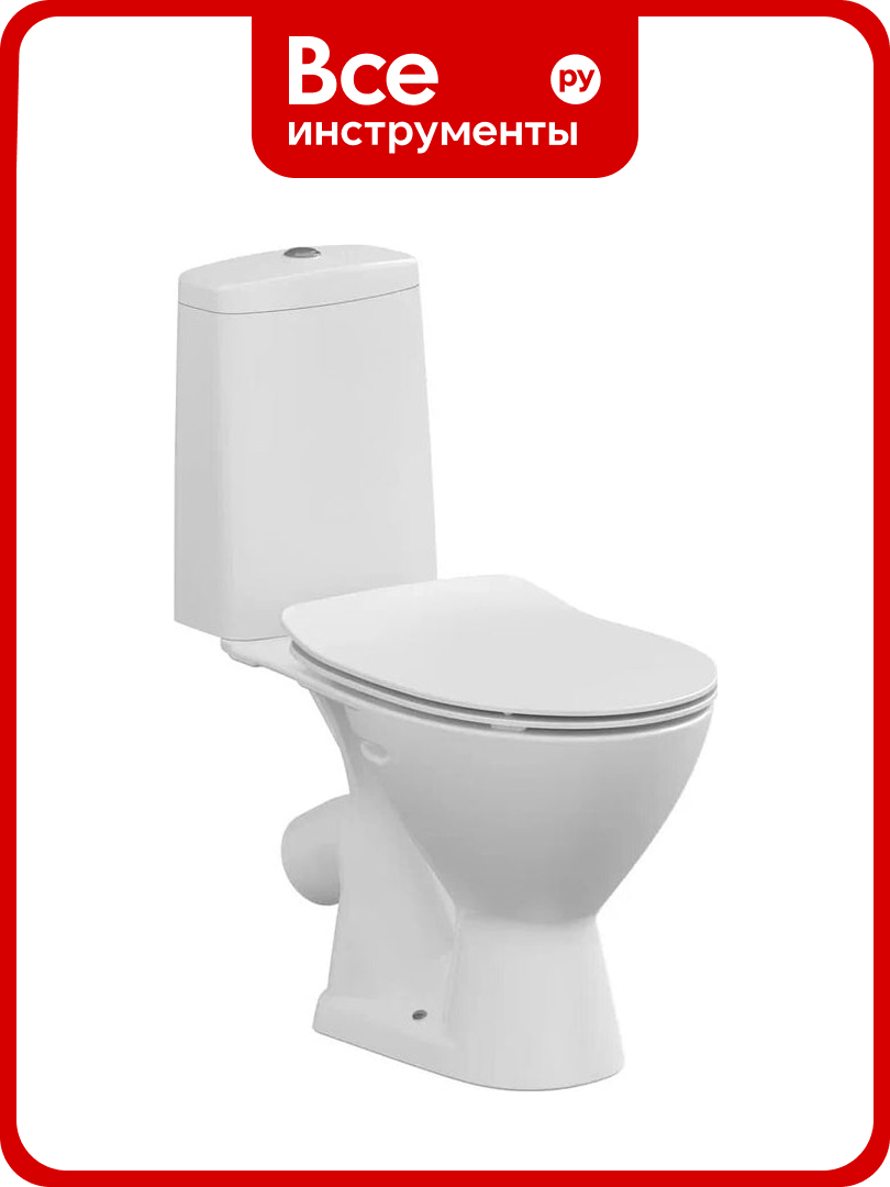 Унитаз-компакт Cersanit flavis 031 3/6 dpl eo slim 64288