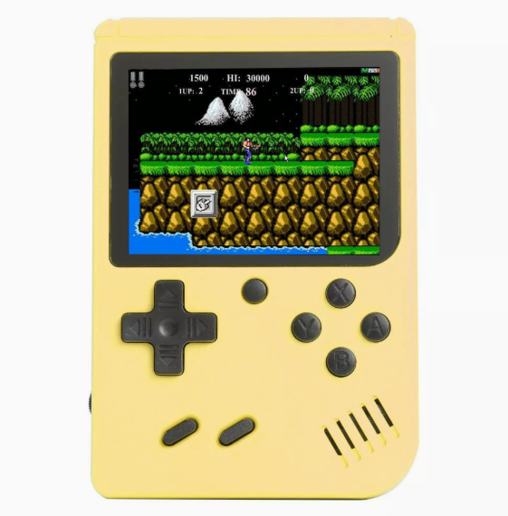 Портативная ретро-консоль Game Boy Advance, 500 игр, 3.0" цветной экран, Mini