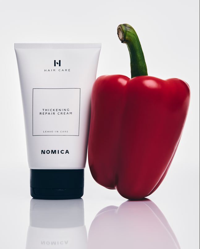 Несмываемый уплотняющий крем для волос NOMICA Thickening Repair Cream, восстановление без утяжеления, 150 мл