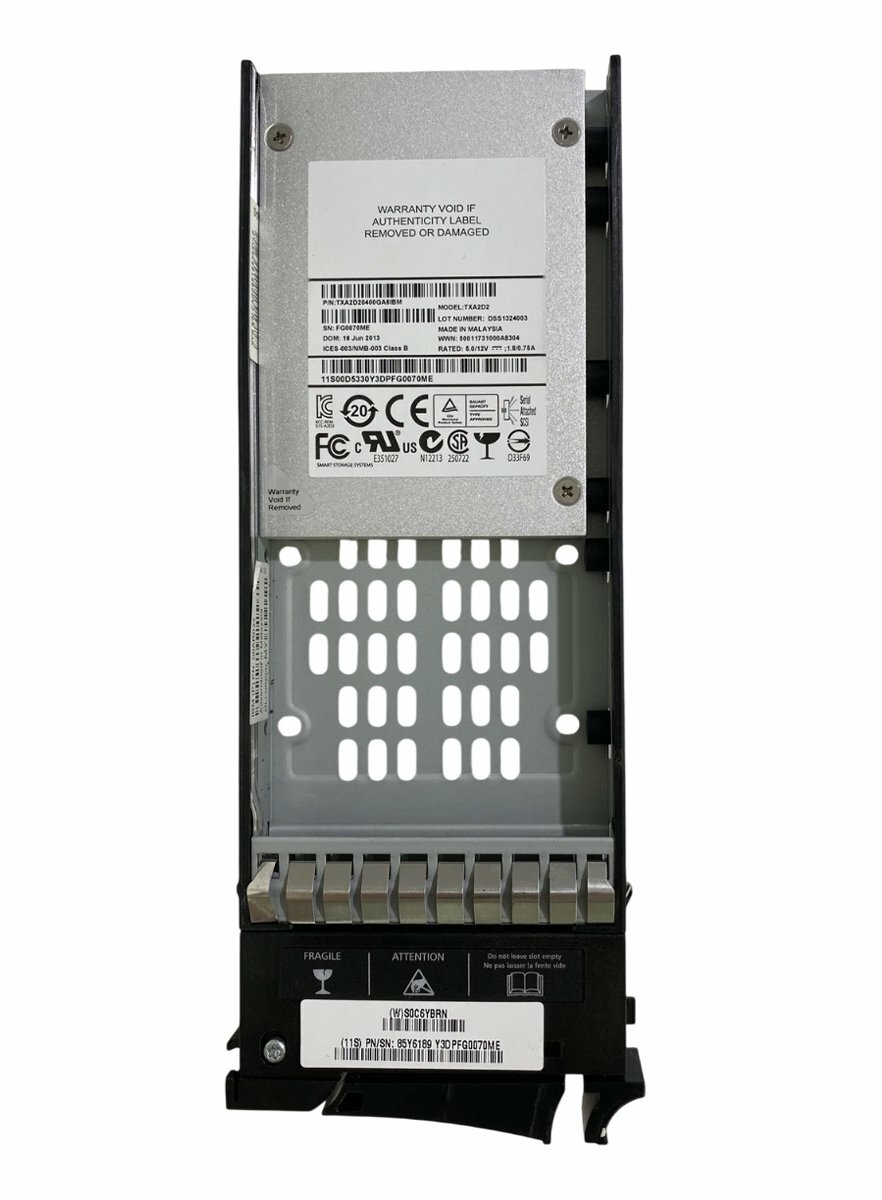 Жесткий диск IBM 400Gb SAS 2.5" SSD 85Y6189