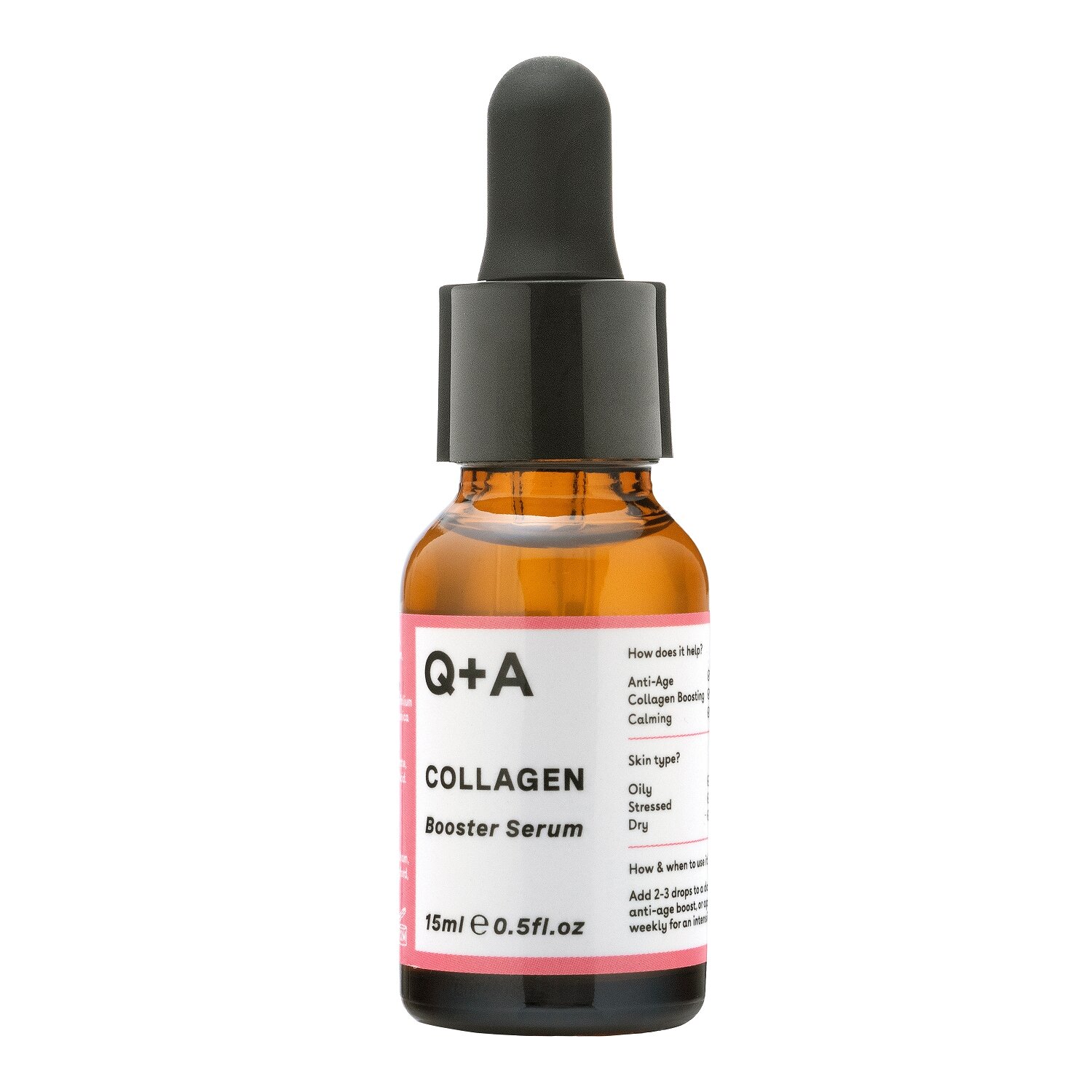 Q+A Collagen Booster Сыворотка-бустер для лица 15 мл