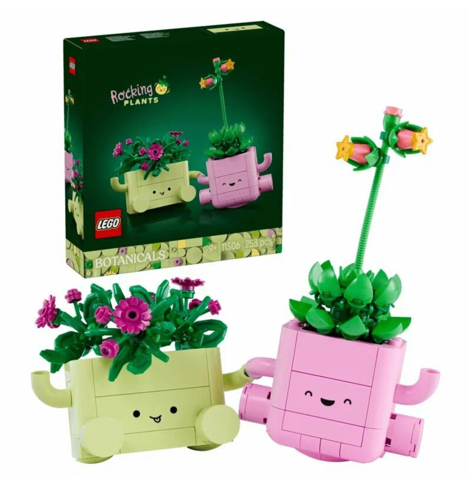 Конструктор LEGO Botanicals 11506 Качающиеся растения, 253 эл.