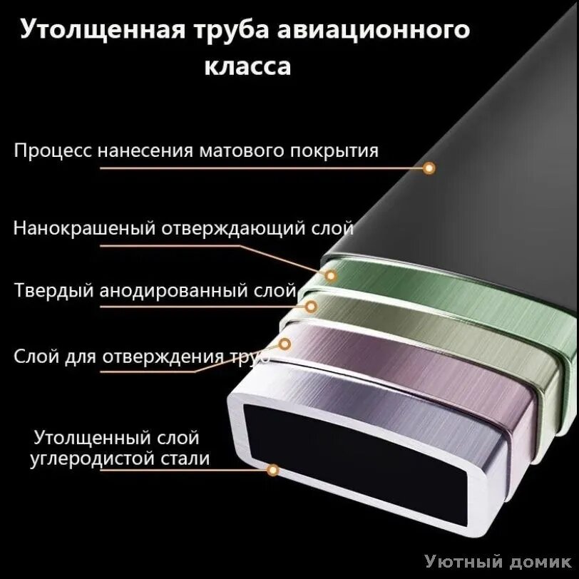 Табурет-стремянка складной кухонный черный и белый для дома, высота 99 см, материал металл, нагрузка 150 кг — фото 1