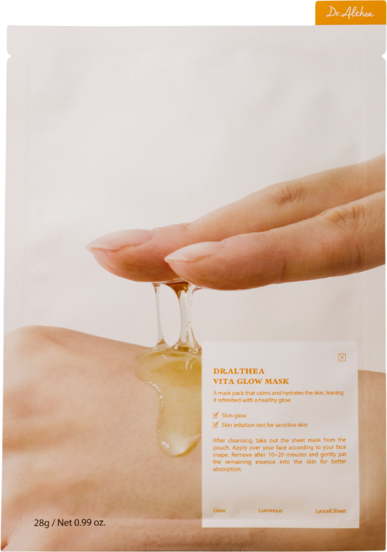 Dr. Althea Витаминная тканевая маска для сияния кожи Vita Glow Mask 7g