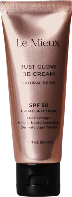 Le Mieux BB Крем для лица, оттенок натуральный бежевый SPF50 Just Glow BB Cream Natural Beige 30ml