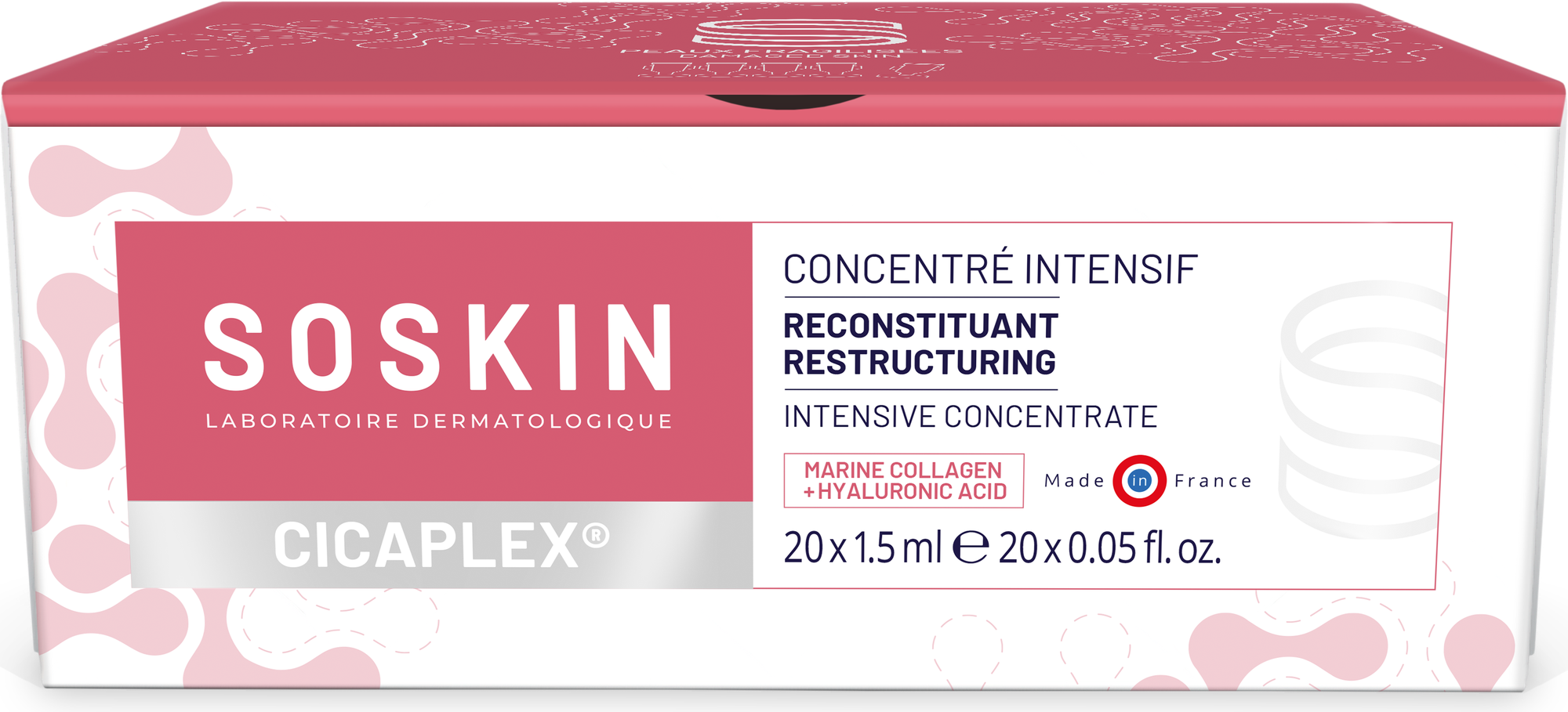 SOSKIN Интенсивный восстанавливающий концентрат Intensive Restructuring Concentrate 50ml