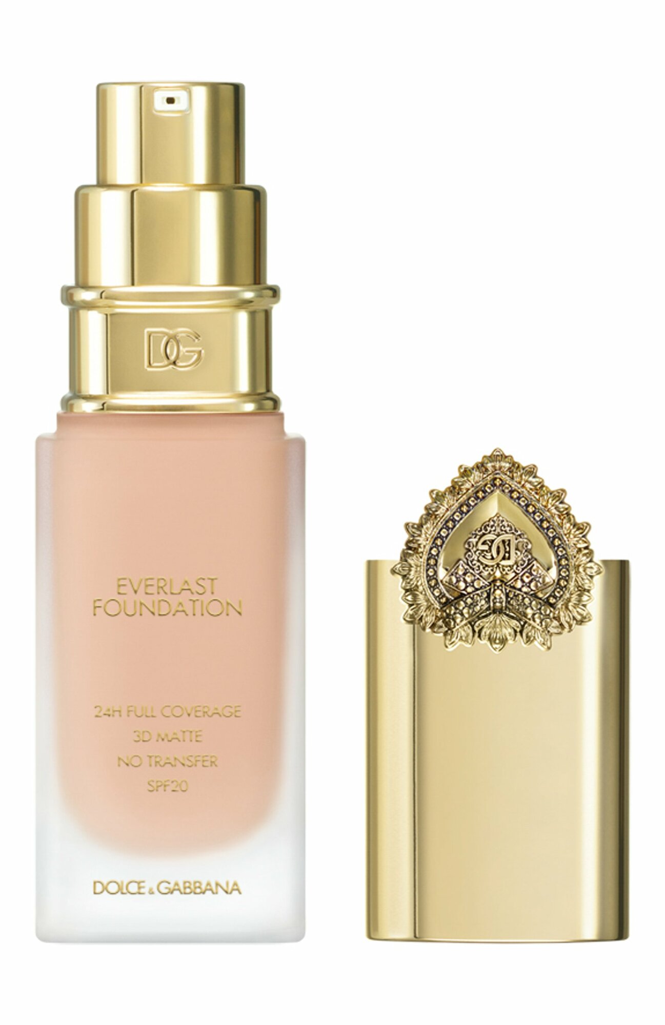 Стойкий матовый тональный крем Everlast Foundation SPF20 PA+++, оттенок 09C Light Medium (27ml) Dolce & Gabbana