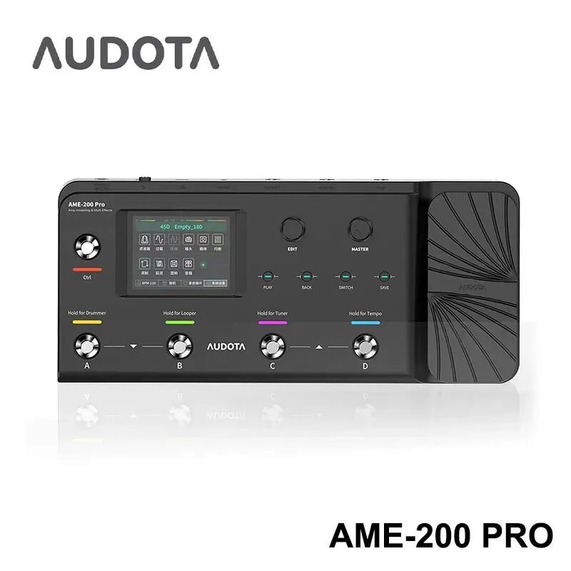 Audota AME-200 PRO Гитарный мультиэффектный процессор с моделированием усилителя