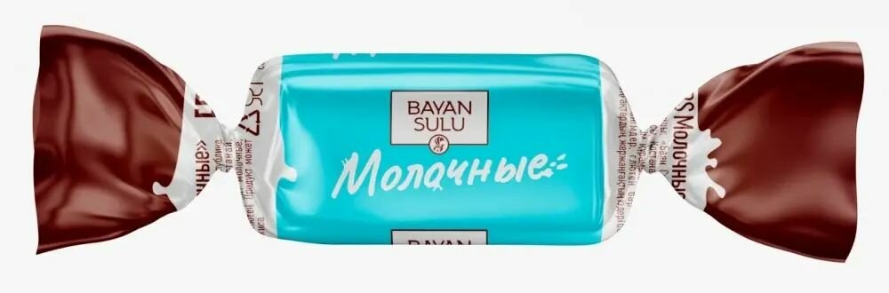 Шоколадные конфеты Молочные, 1 кг, Баян Сулу
