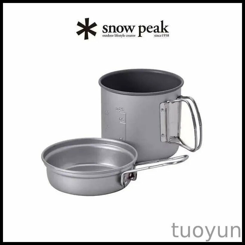 Snow peak Набор посуды для кемпинга на открытом воздухе