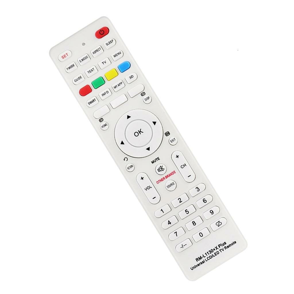 Универсальный пульт ДУ для телевизоров RML113+12 и RML1130+8, Белый
