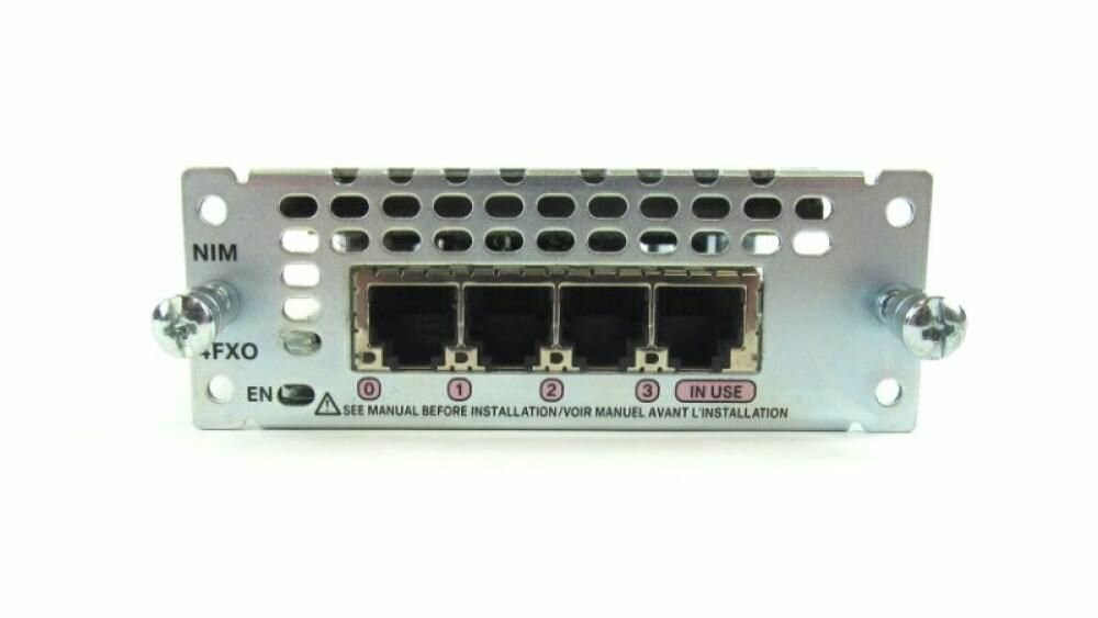 Модуль Cisco NIM-4FXO — фото 1