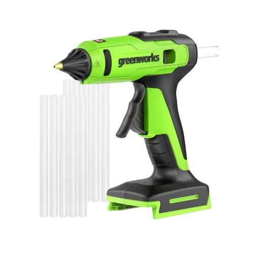 Пистолет клеевой GreenWorks G24GLG 3502207