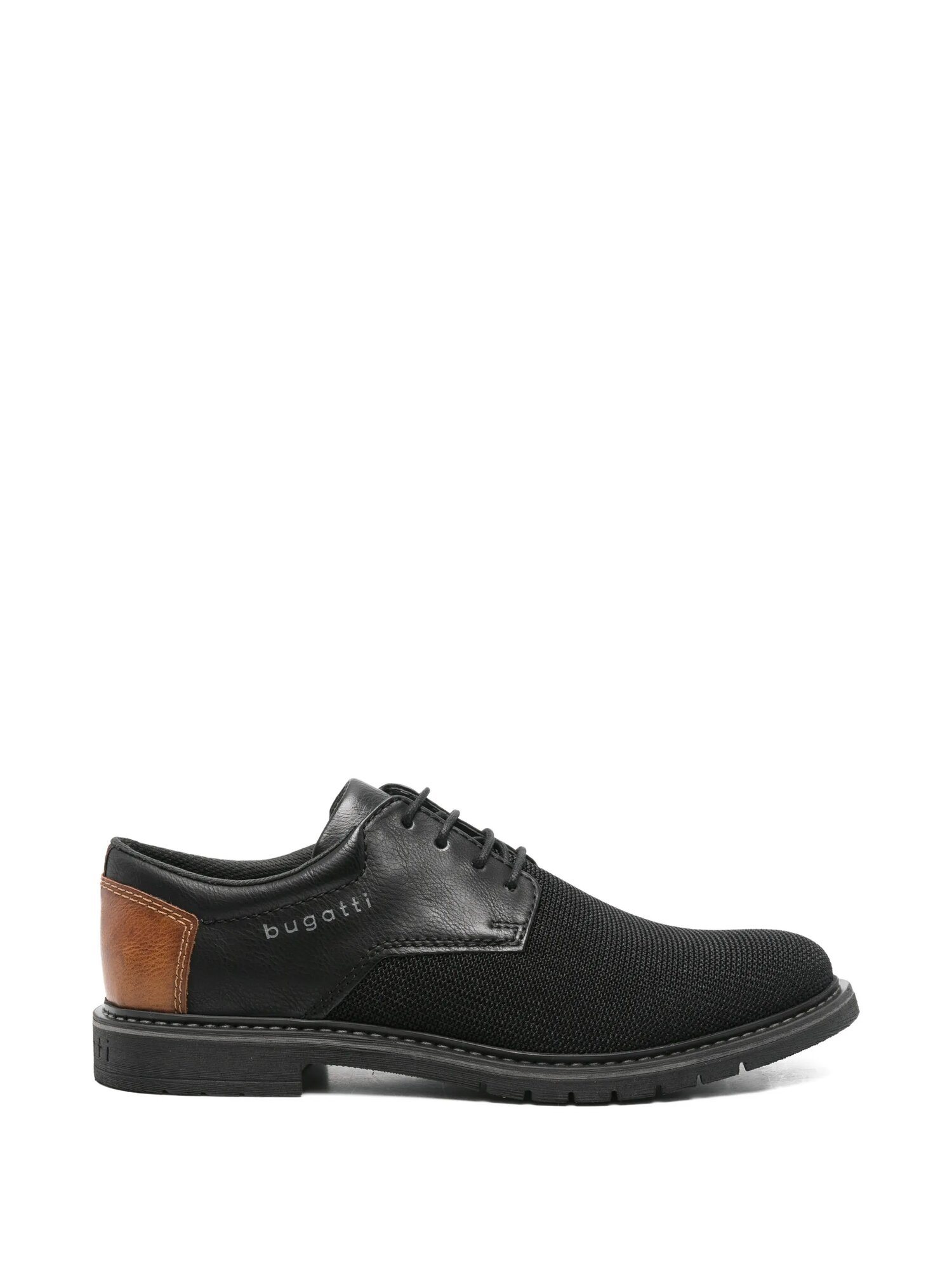 Туфли Panelled lace-up derby shoes 