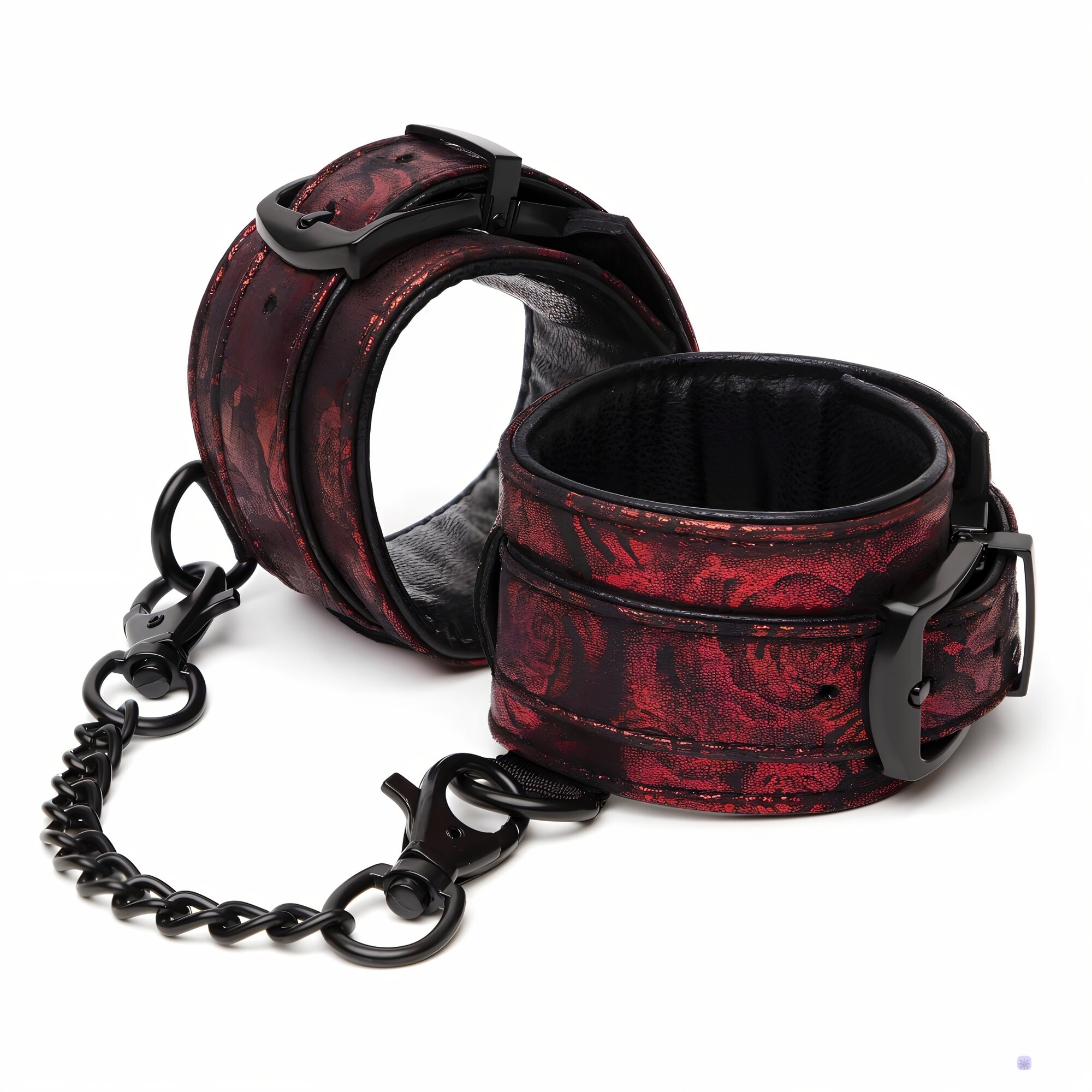 Fifty Shades of Grey, Наручники Fifty Shades of Grey Sweet Anticipation из экокожи, цвет красный