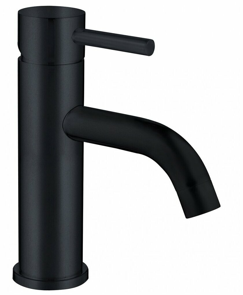 Смеситель для раковины Abber Wasser Kreis AF8110B черный матовый