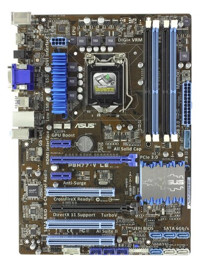 Материнская плата Socket LGA 1155 ASUS P8H77-V LE DDR3 DIMM ATX